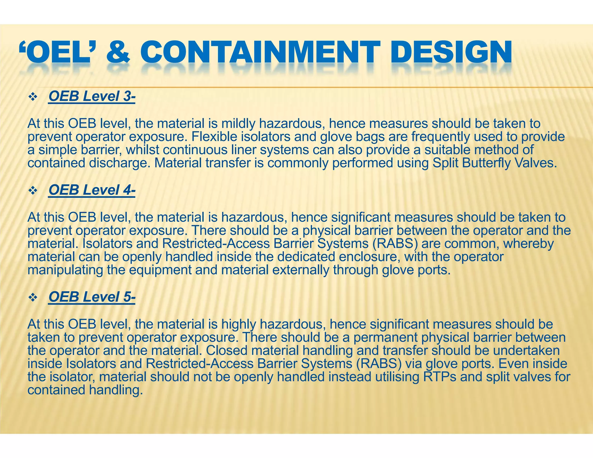 Containments - (Isolator & RABS) | PDF