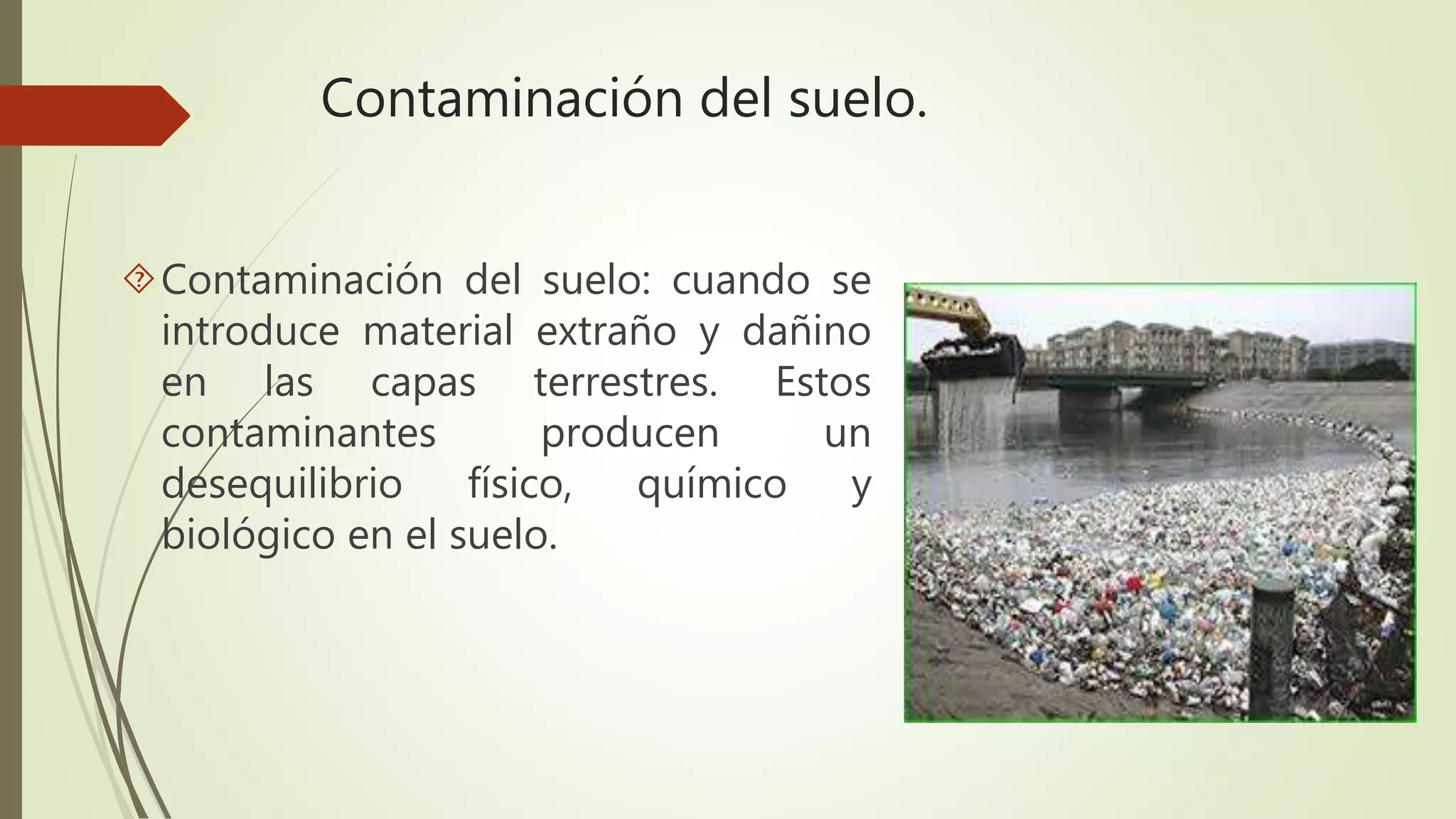 Contaminación ambiental | PPTX