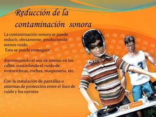 Contaminacion Acustica | PPTX