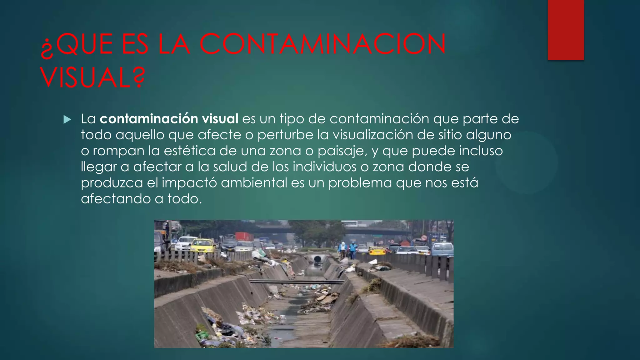Contaminacion visual | PPTX