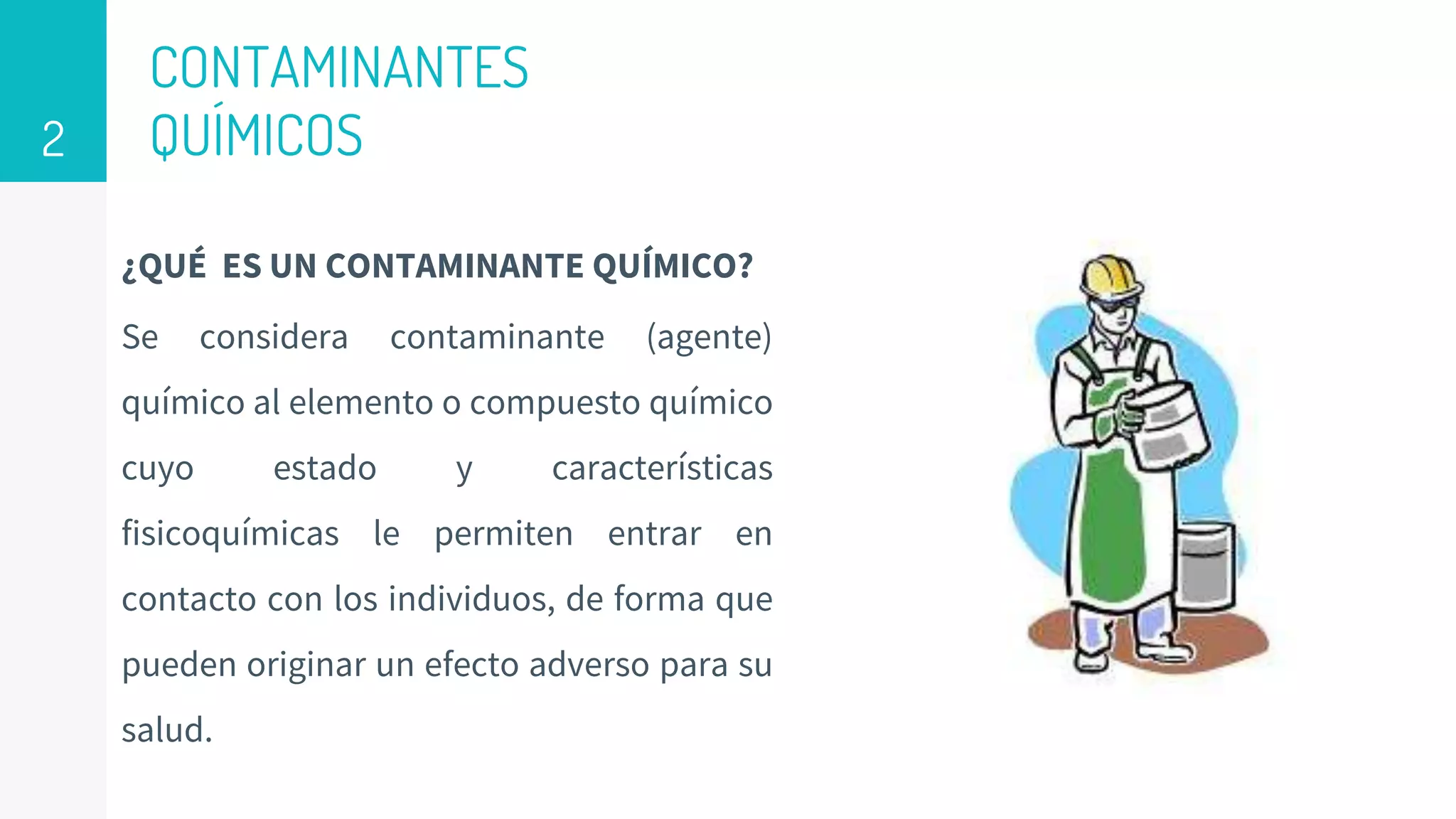 Contaminantes quimicos | PPTX
