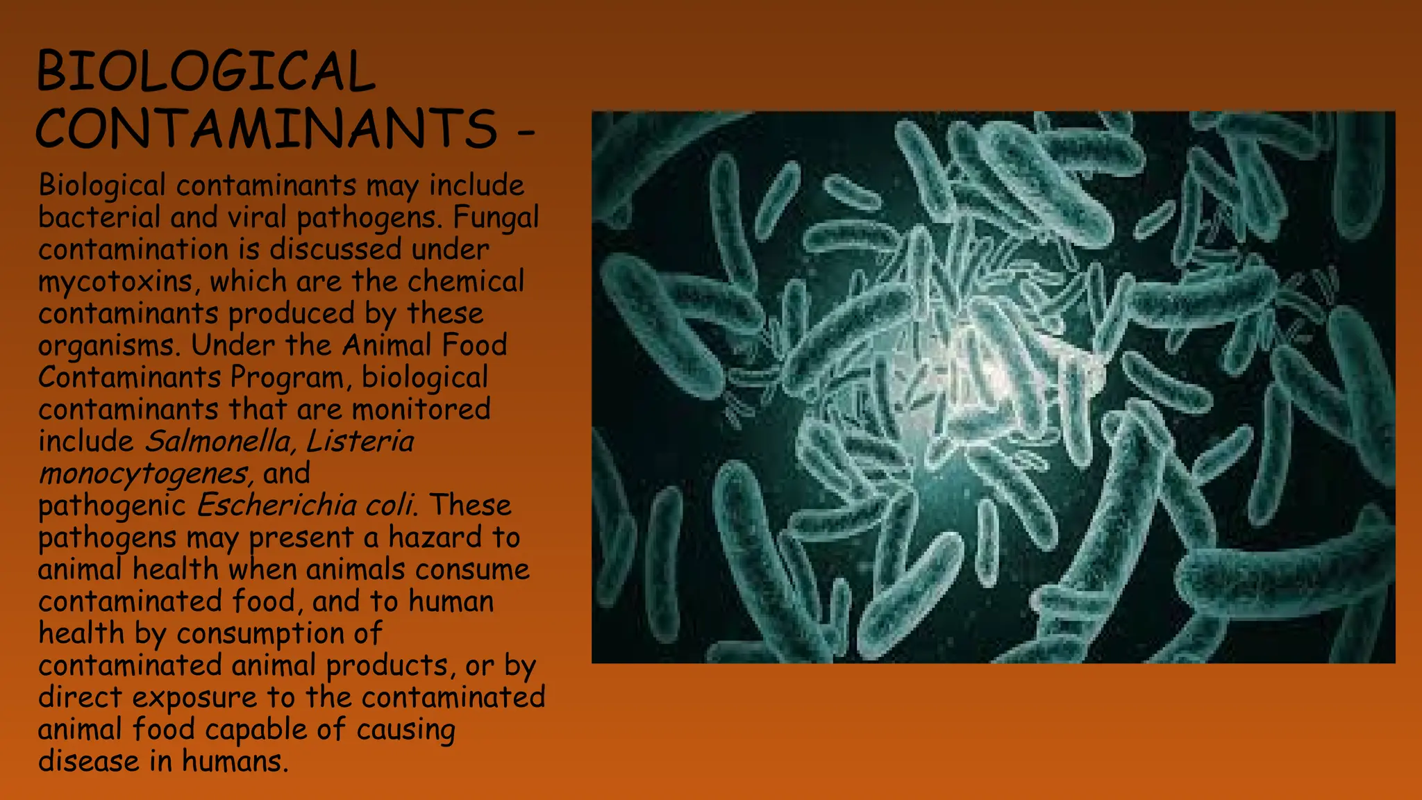 CONTAMINANTS CHEMISTRY contains the basic | PPTX