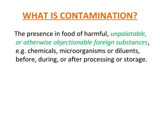 phy and chemical food Contaminants | PPT