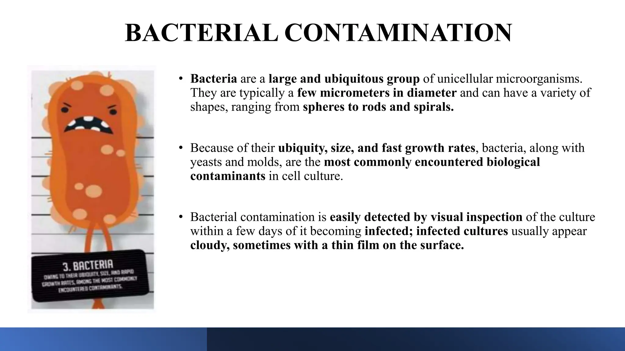 CONTAMINANTS IN CELL CULTURE & PRECAUTIONS.pptx
