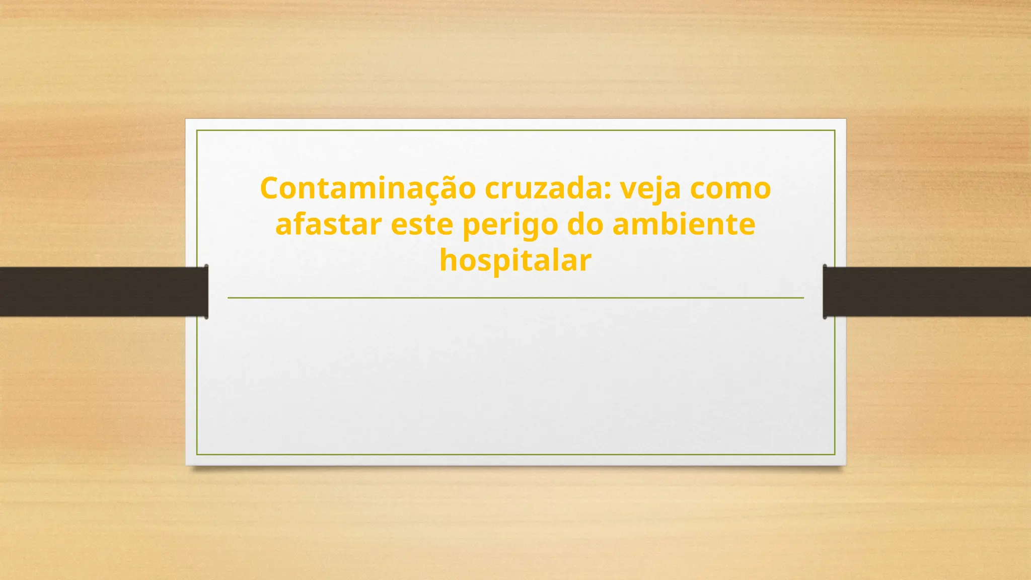 Contaminação cruzada - veja como afastar este perigo do ambiente ...