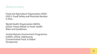 Contaminated Rice for environment Zahra Mh | PPT