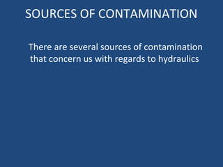 Fluid Contamination | PPT