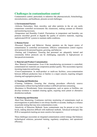 Contamination Control on Pharmaceutical Industries . pdf | PDF