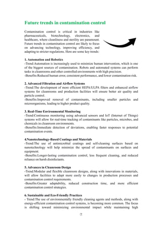 Contamination Control on Pharmaceutical Industries . pdf | PDF