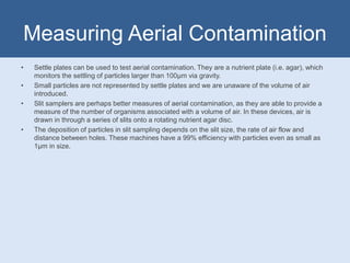 Contamination control and sterile manufacturing | PPTX