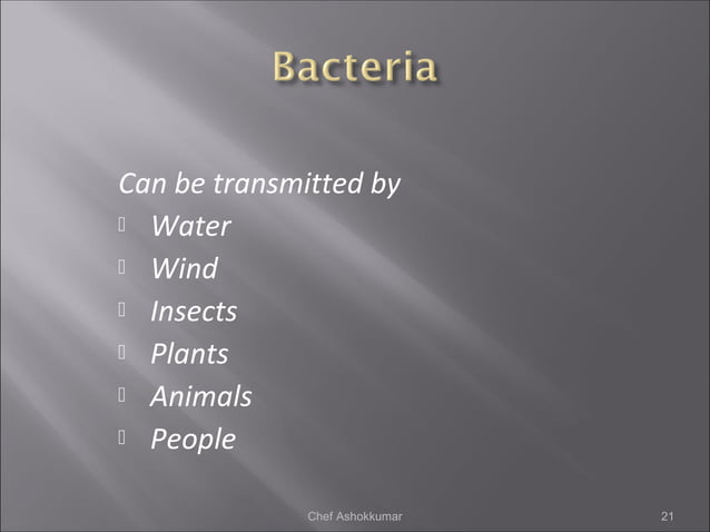 Contamination hazards and control | PDF | Infectious Diseases ...