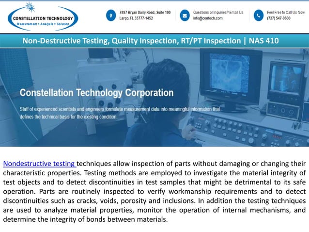 Contamination identification | PPT