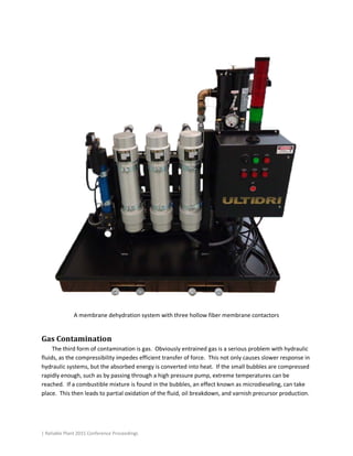 Contamination in lubricants | PDF