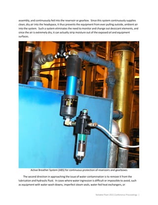 Contamination in lubricants | PDF