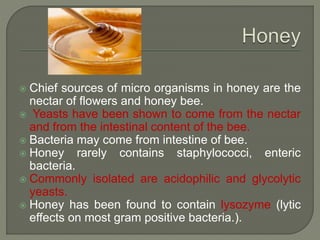 spoilage of sugar & sugar products | PPTX