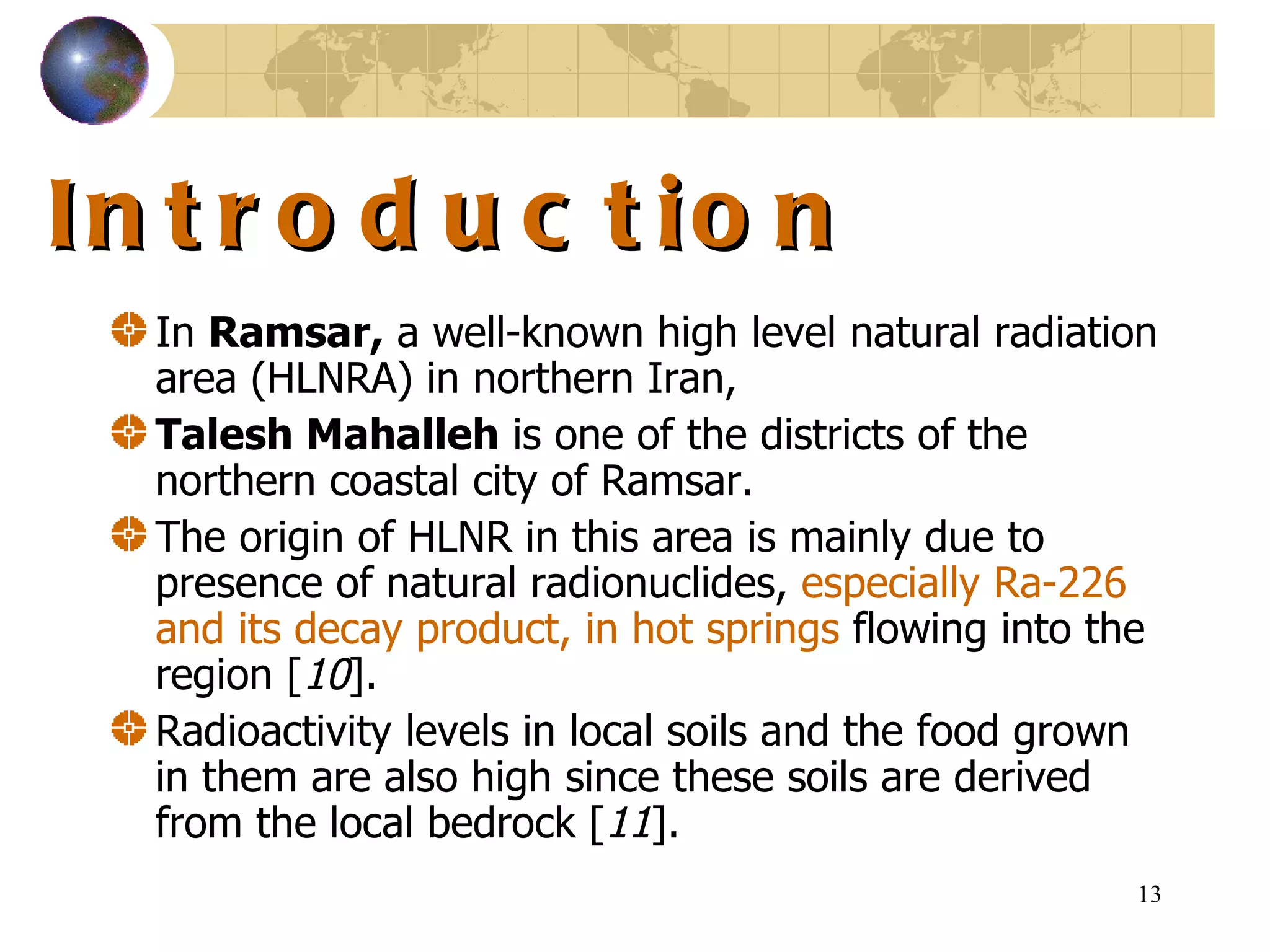 Radioactive Contamination Research | PPT