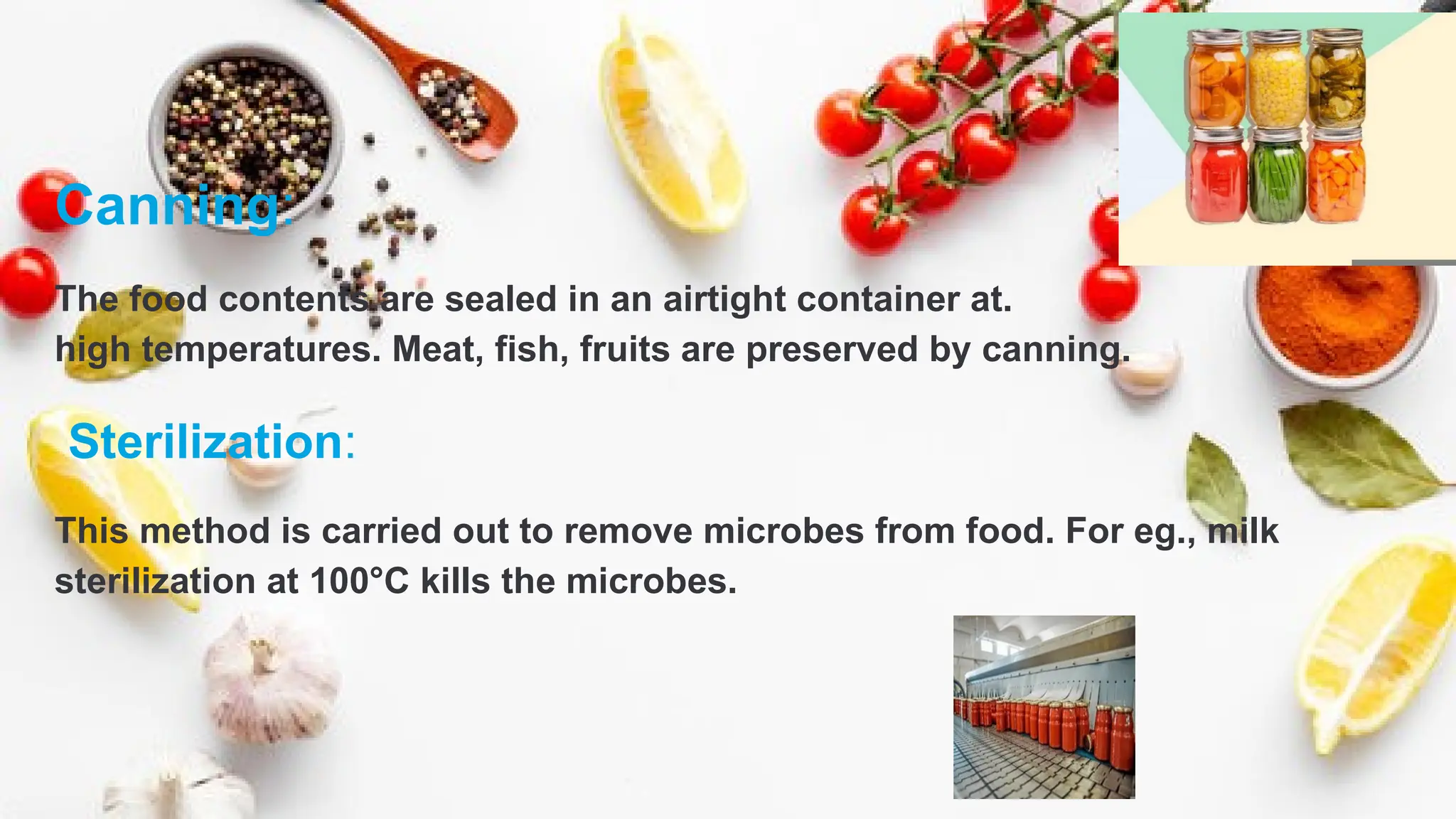 Contamination , spoilage and preservation of food .pptx