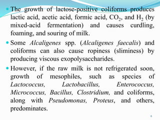 Contamination spoilage and preservation of milk and milk products | PPTX
