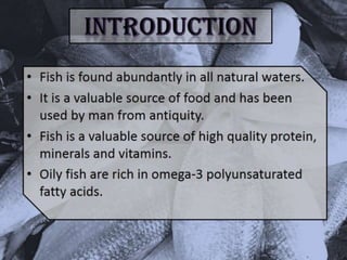 Contamination, spoilage & preservation of fish. | PPTX