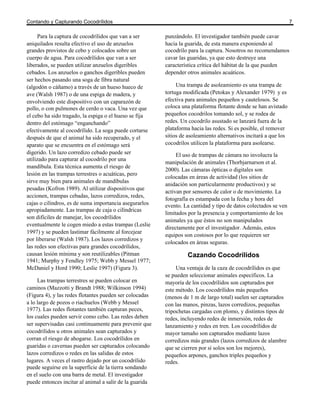 Contando y capturando cocodrilos | PDF