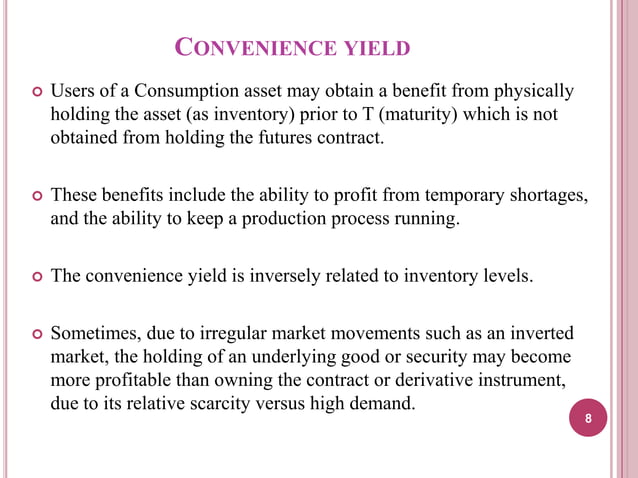 Understanding the concept Contango, backwardation, convenience yield in ...