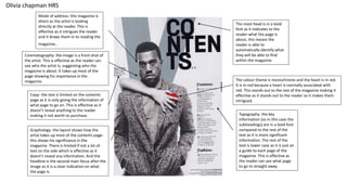 Contants page | PPT