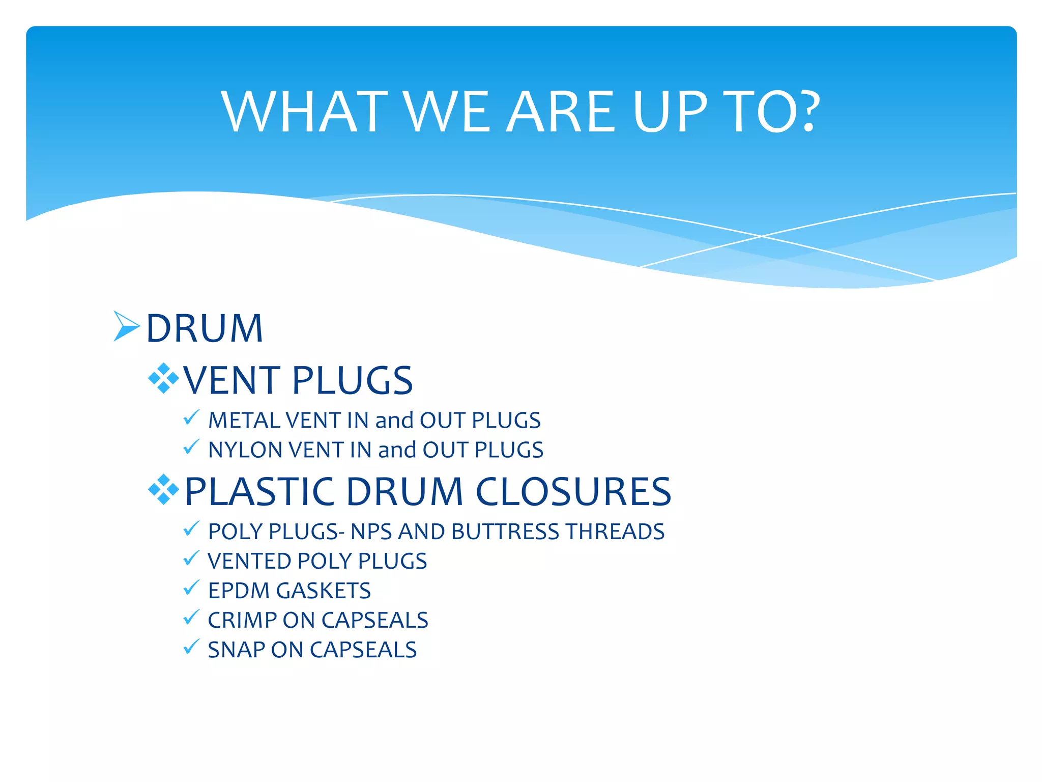 Con-Tech Drum Accessories at IPANA convention | PPTX