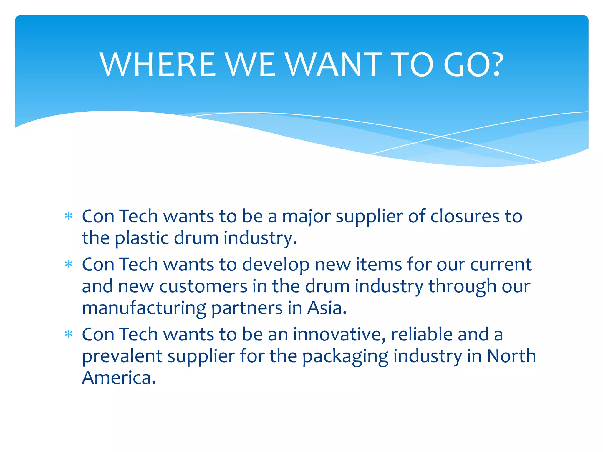 Con-Tech Drum Accessories at IPANA convention | PPTX