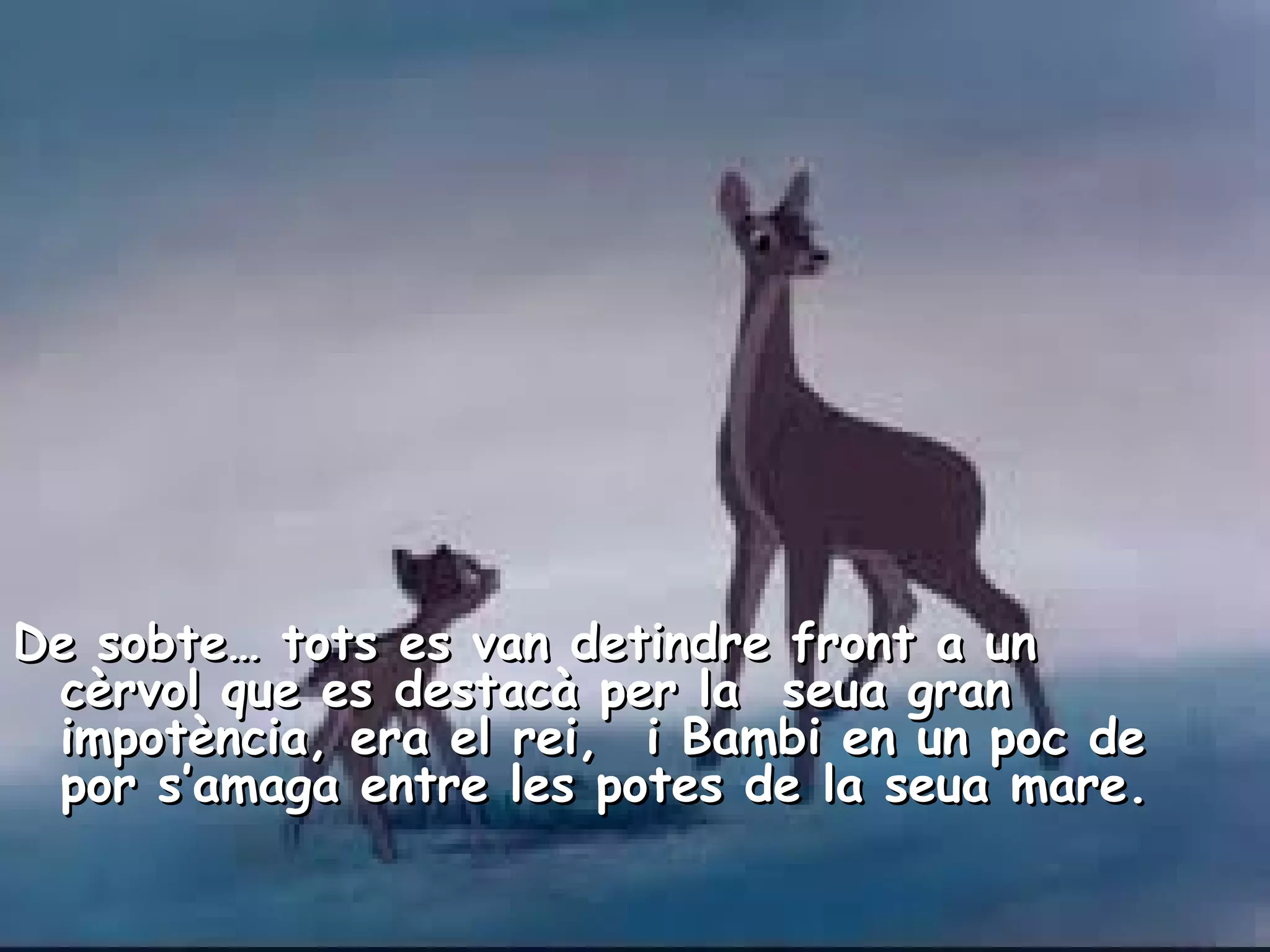 Conte de bambi | PPT