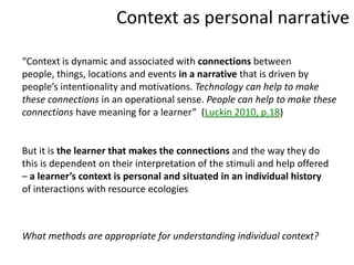 Context & Connections: Designing a Vocab App | PPT