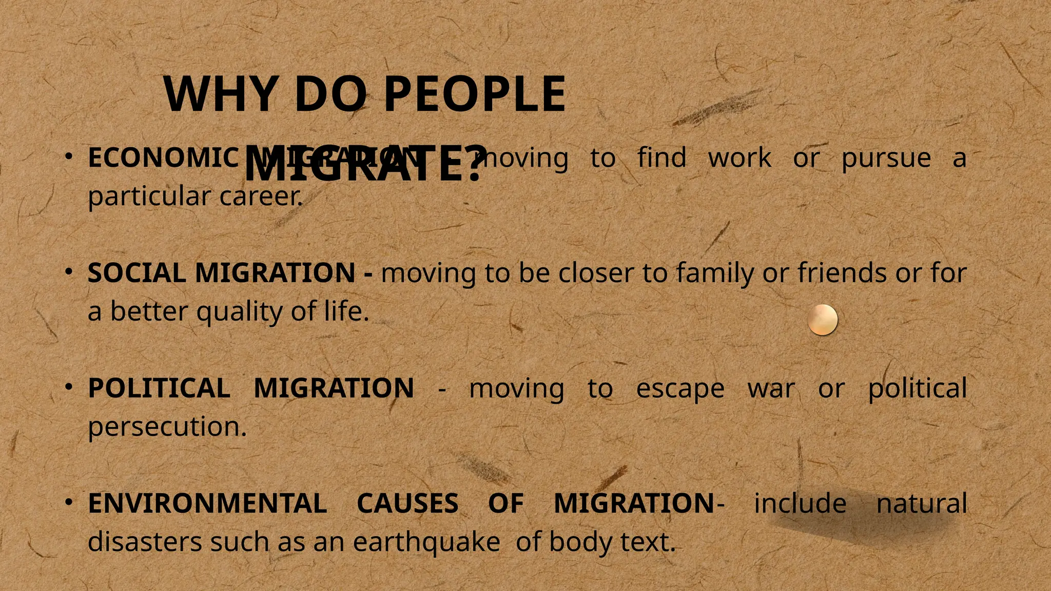 Contemporary presentation about Migration Globalization. | PPT