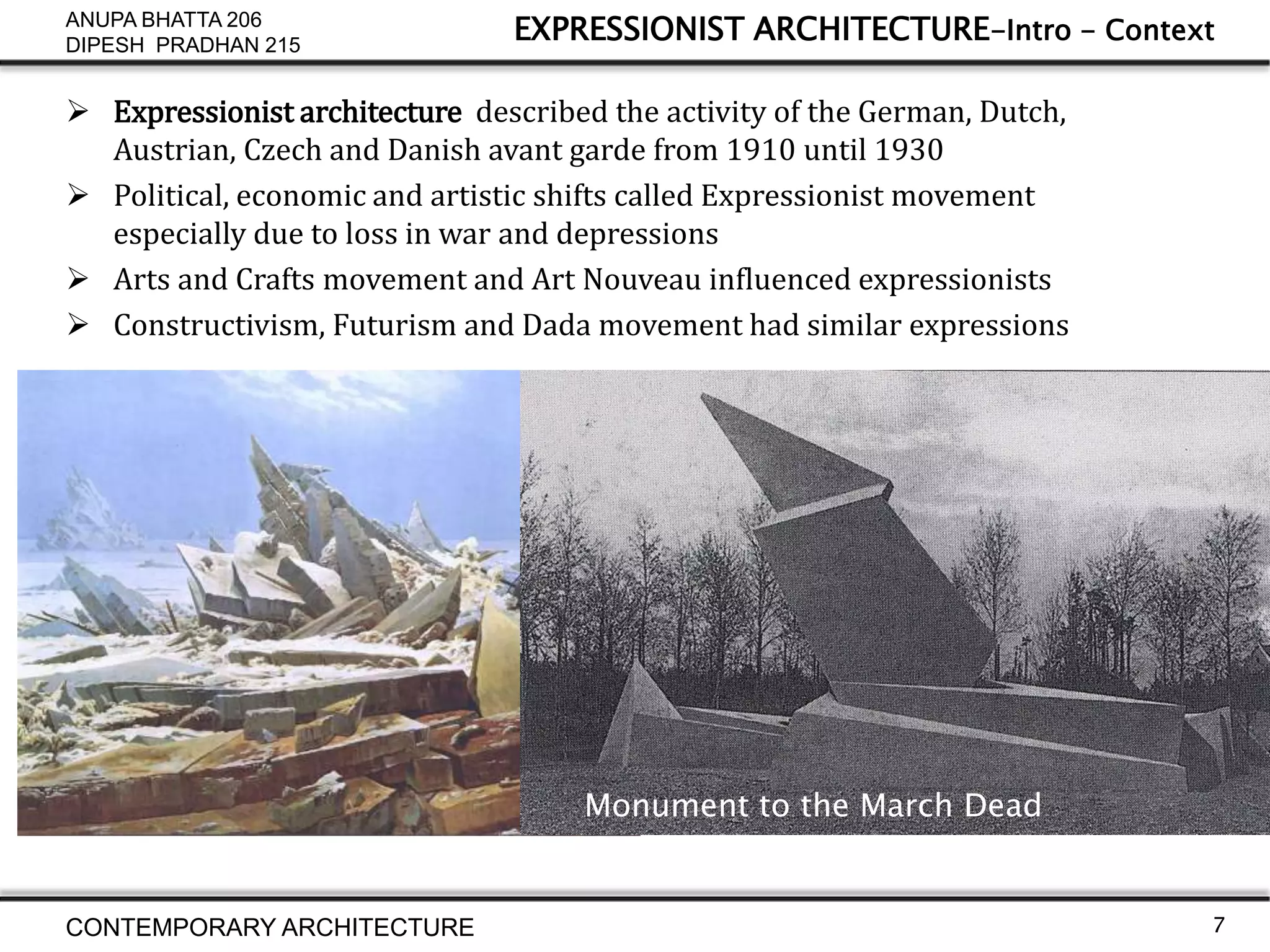 Expressionist Architecture | PPTX