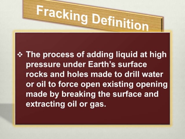 Fracking | PPT