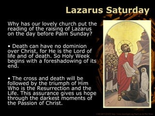 Contemplations on the Passion week Coptic rite | PPT