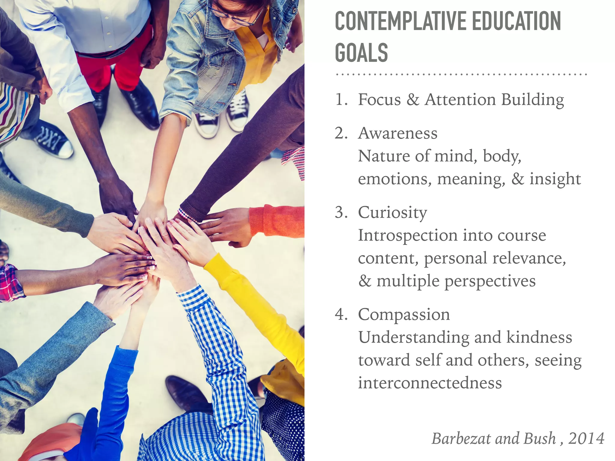 Coming To Our Senses: How Contemplative Education Can Transform Our ...