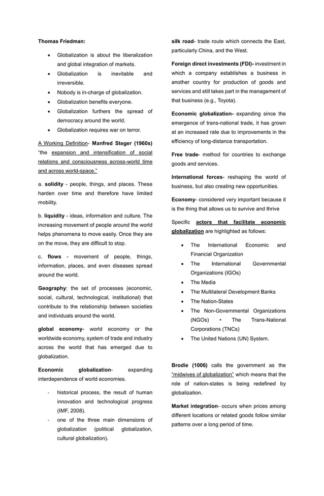 CONTEMPORARY WORLD DOCUMENT. WPS. REEVIEWER | PDF