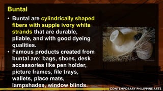 Contemporary Philippine Arts from the Regions - Local Materials | PPTX