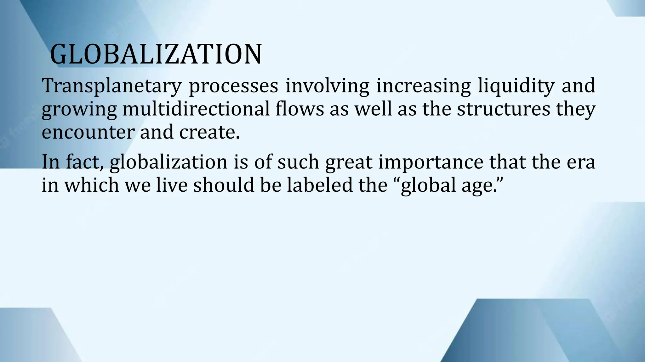 The contemporary world globalizationnnnn | PPTX