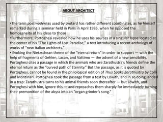 Contemporary architecture ppt | PPT