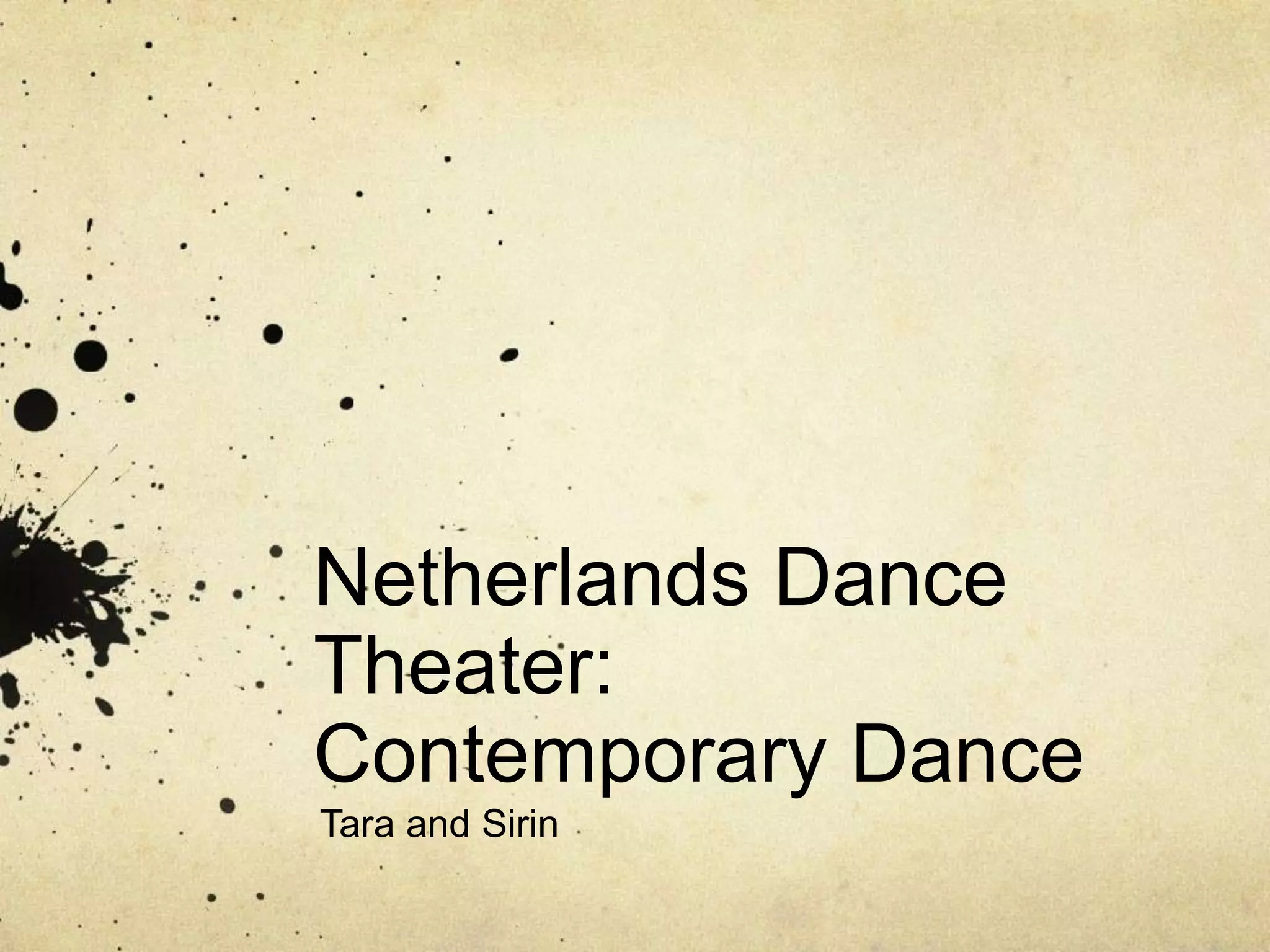 Contemporary Dance | PPT