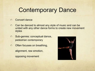 Contemporary Dance | PPTX