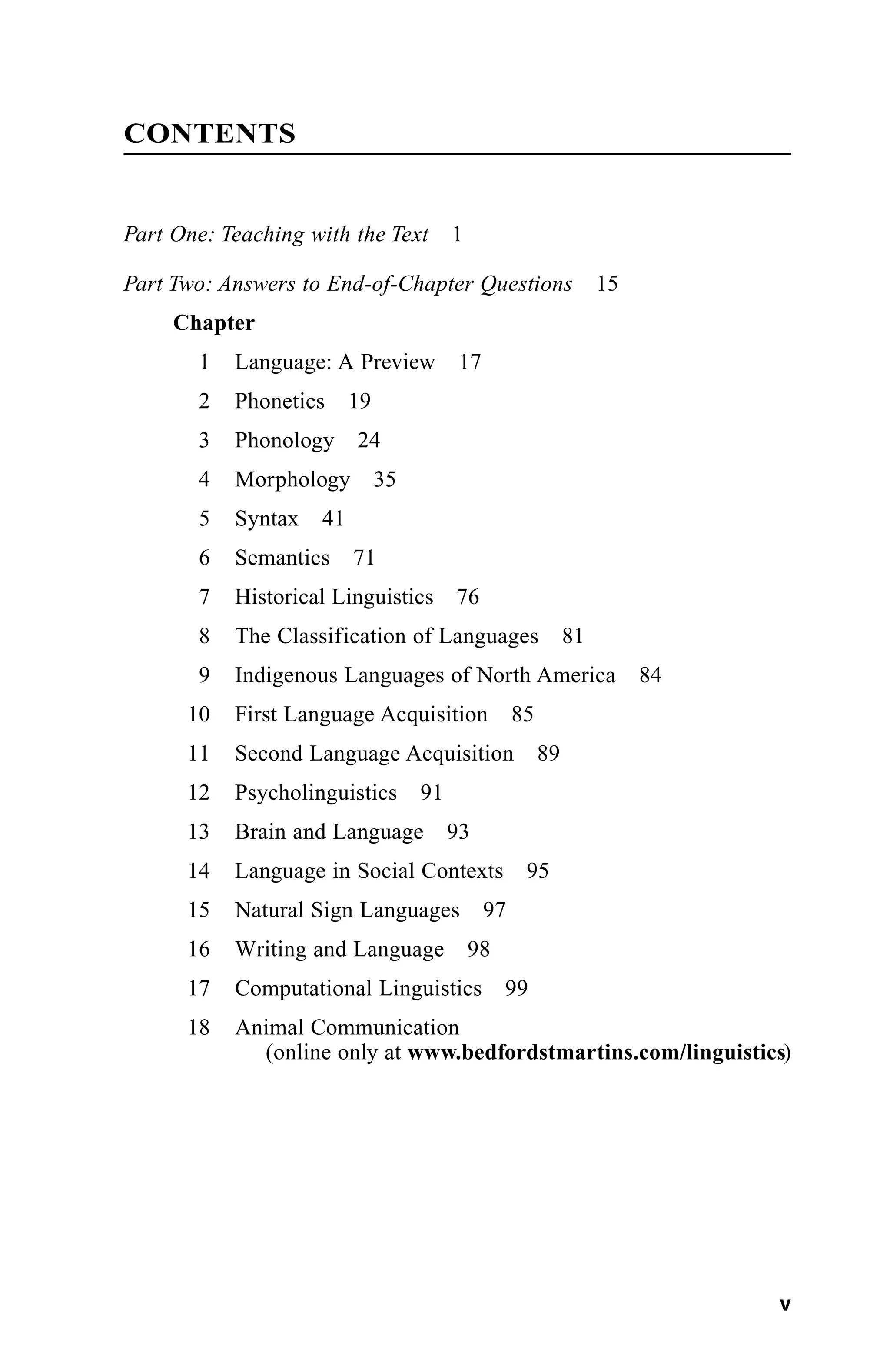 Contemporary Linguistics 6th Edition OGrady Solutions Manual | PDF