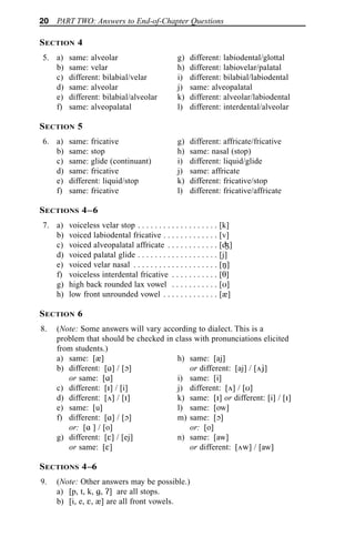 Contemporary Linguistics 6th Edition OGrady Solutions Manual | PDF