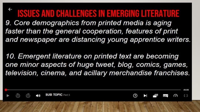 CONTEMPORARY-POPULAR-AND-EMERGENT-LITERATURE-EDZ.pptx | Fiction | Books ...