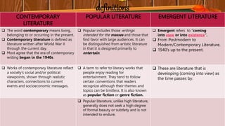 CONTEMPORARY-POPULAR-AND-EMERGENT-LITERATURE-EDZ.pptx