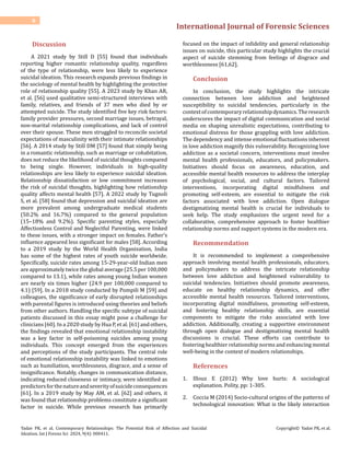 Contemporary Relationships: The Potential Risk of Affection and ...