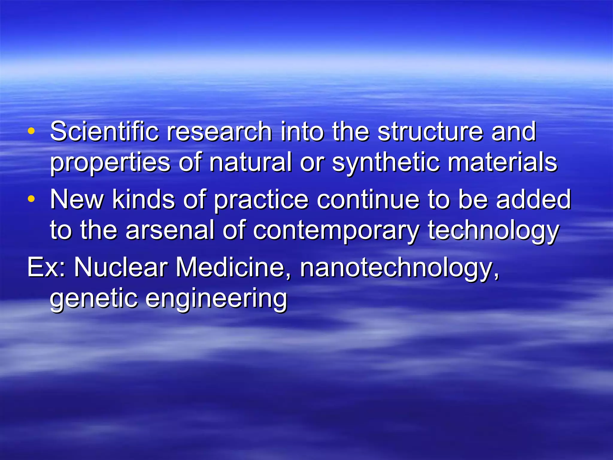 Contemporary Science And Technology | PPT