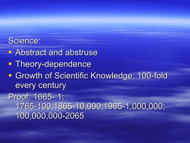 Contemporary Science And Technology | PPT