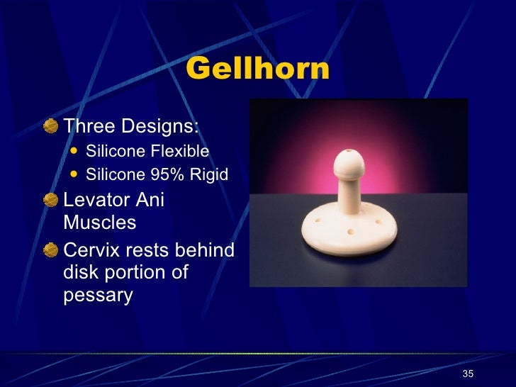 Contemporary Use of the Pessary