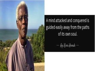 Contemporary African Writers with their write-ups | PPT